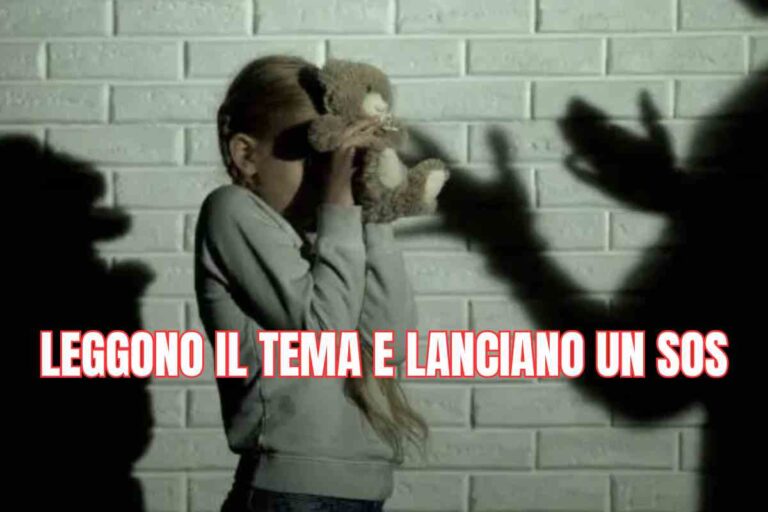 Le maestre leggono un tema di una bimba e chiamano la Polizia: l ...