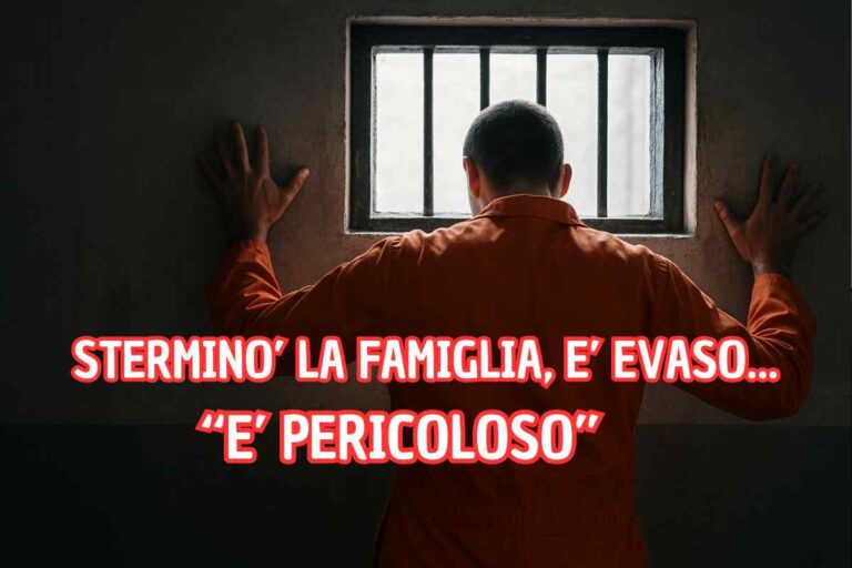 Sterminò la sua famiglia, evade da una struttura protetta: "E ...